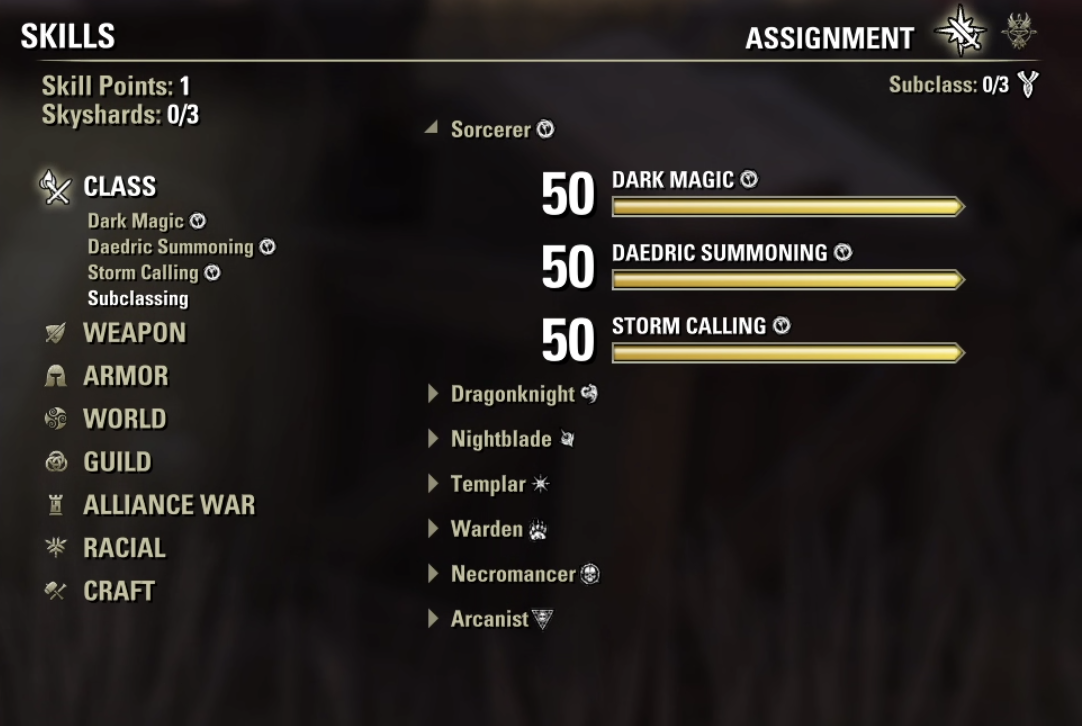 A Guide to ESO Subclassing in U46 - DotD Eso Wiki